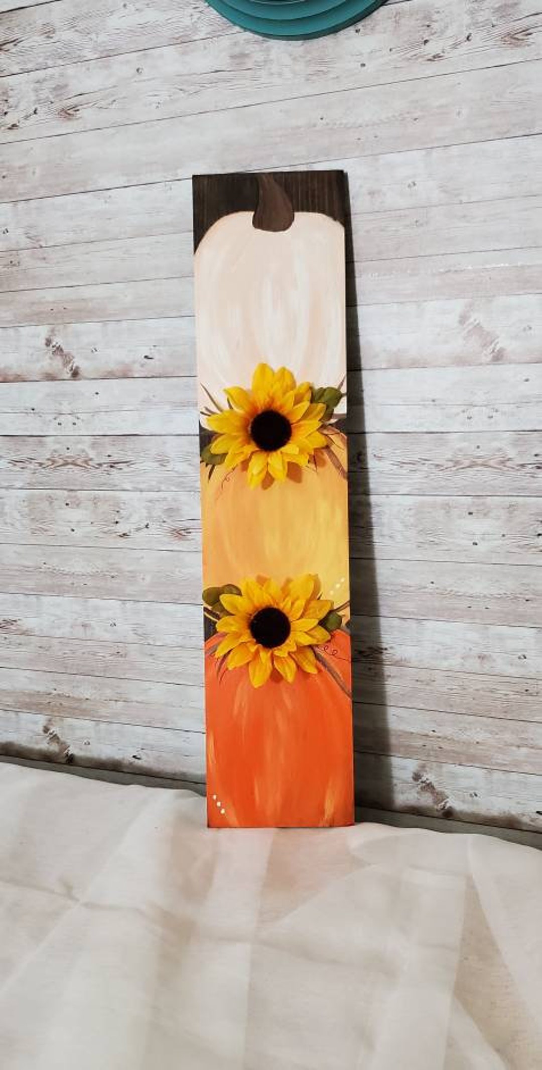 Stacked Pumpkin Sign Hand Painted Pumpkin Sign Wooden Fall - Etsy