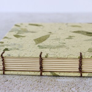 Green Leaf Journal. Notebook Journal. Diary Journal. Eco Friendly ...