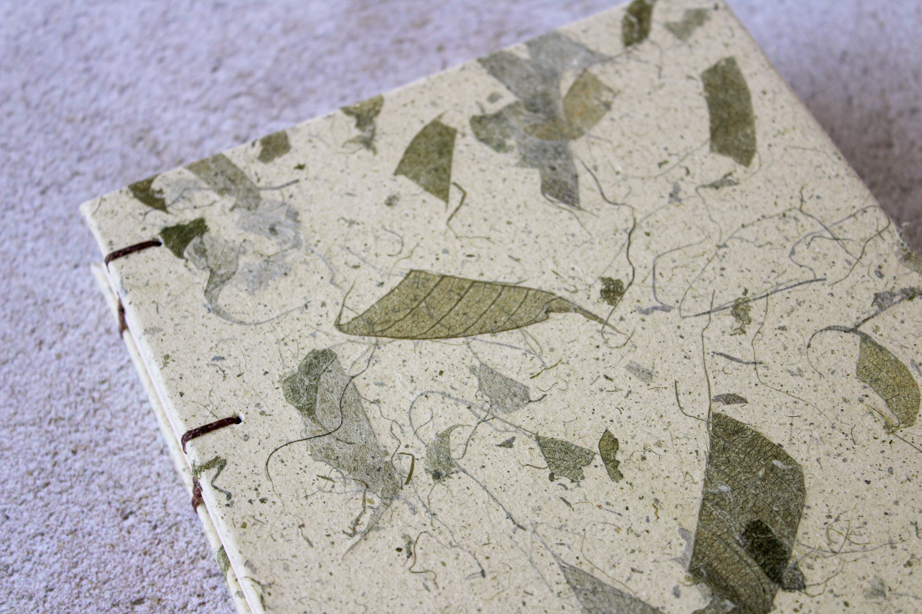 Green Leaf Journal. Notebook Journal. Diary Journal. Eco - Etsy