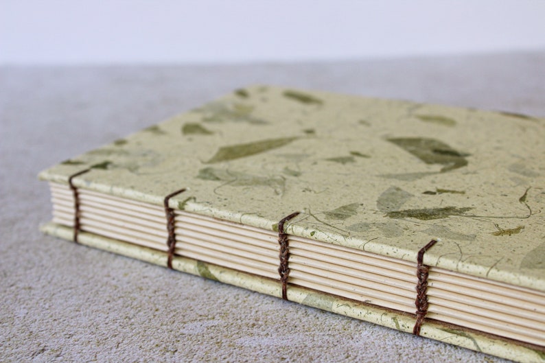 Green Leaf Journal. Notebook Journal. Diary Journal. Eco - Etsy