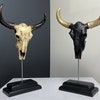 Bull Skull Neon Sign, Cow Skull Led Neon, Animal With Horns Light Sign ...