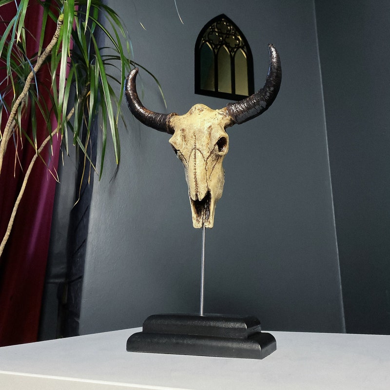 Bison Skull - Etsy