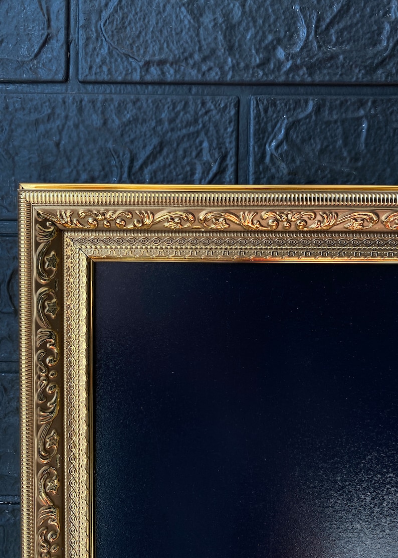 Gold Wall Frame Gallery Wall Art Gothic Home Decor - Etsy