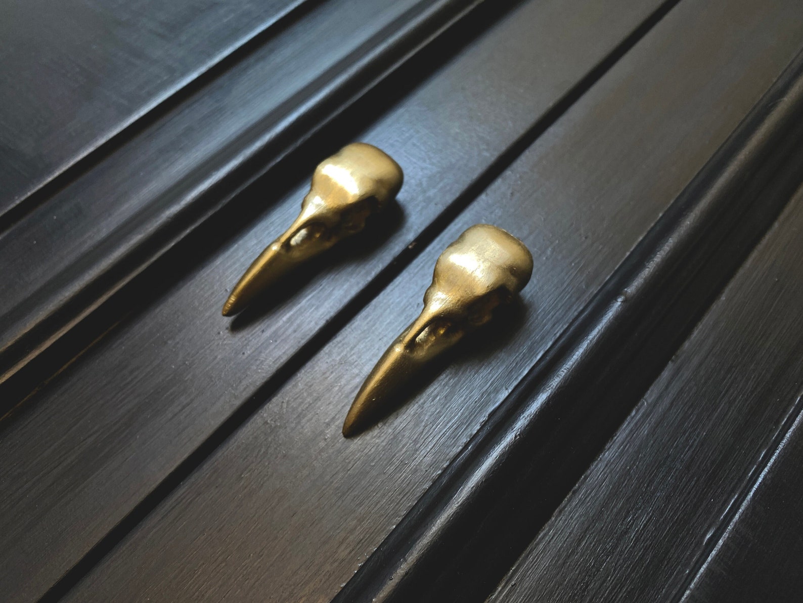 Raven Skull Cabinet Wardrobe Door Knobs, Modern Drawer Knob Handles ...