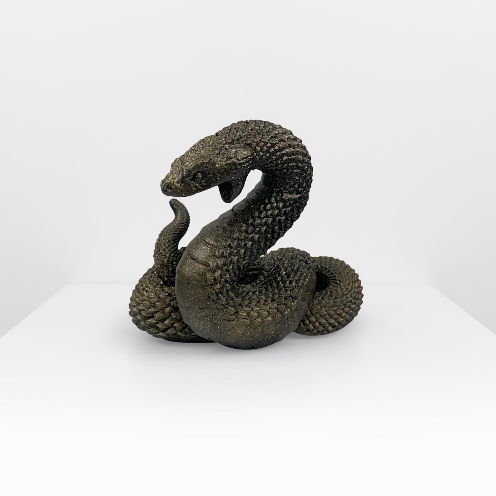 Snake Serpent Sculpture Statue Ornament, Animal Figure, Mythical ...