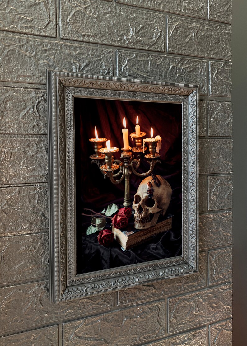 Gold Wall Frame Gallery Wall Art Gothic Home Decor - Etsy