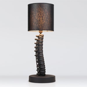 Gothic Spine Table Lamp, Anatomical Lamp, Gothic Home Decor, Maximalist ...