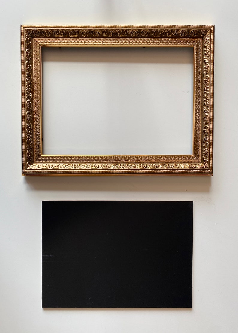 Gold Wall Frame Gallery Wall Art Gothic Home Decor - Etsy
