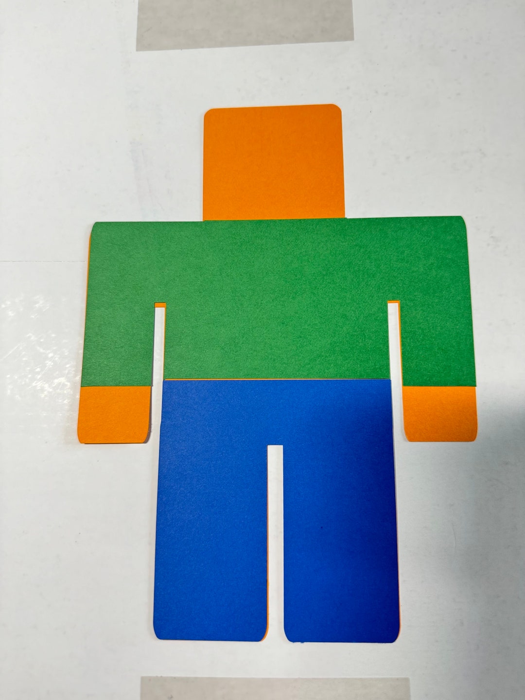Make Your Own Square Block Person(20) - Etsy
