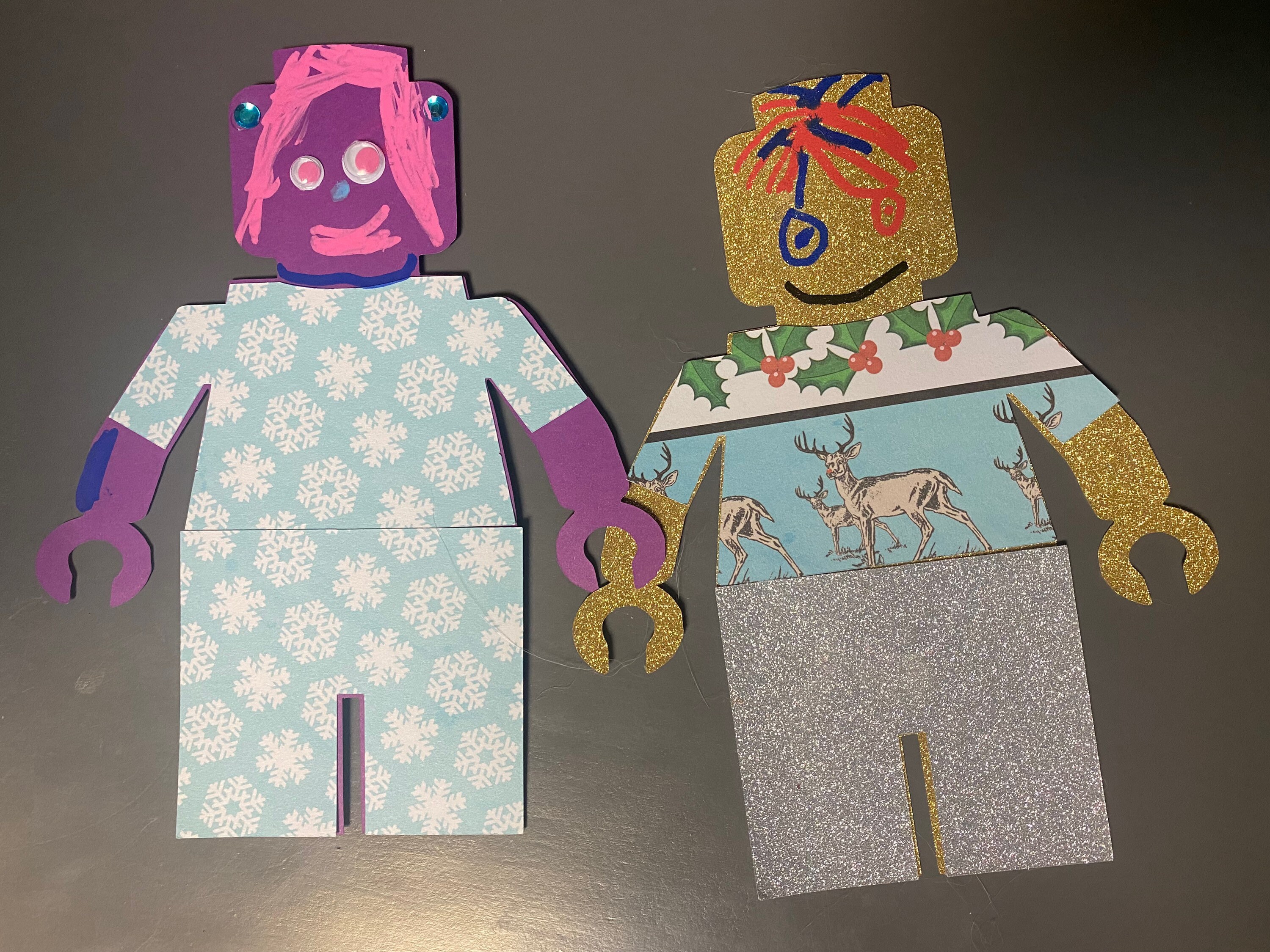 Make Your Own Block Person(10) - Etsy