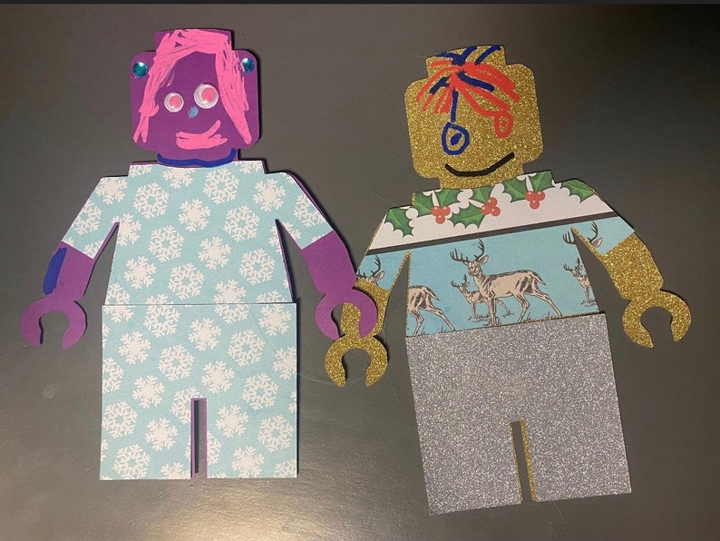 Make Your Own Block Person(20) - Etsy