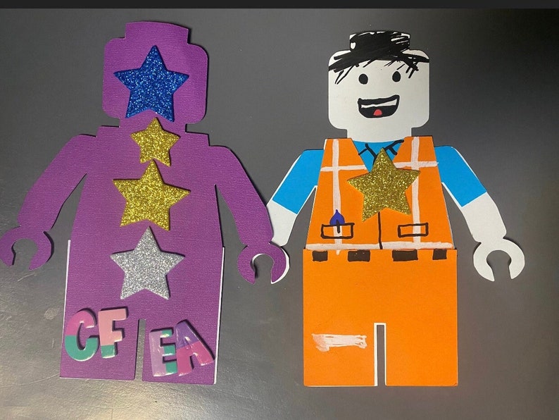 Make Your Own Block Person(20) - Etsy