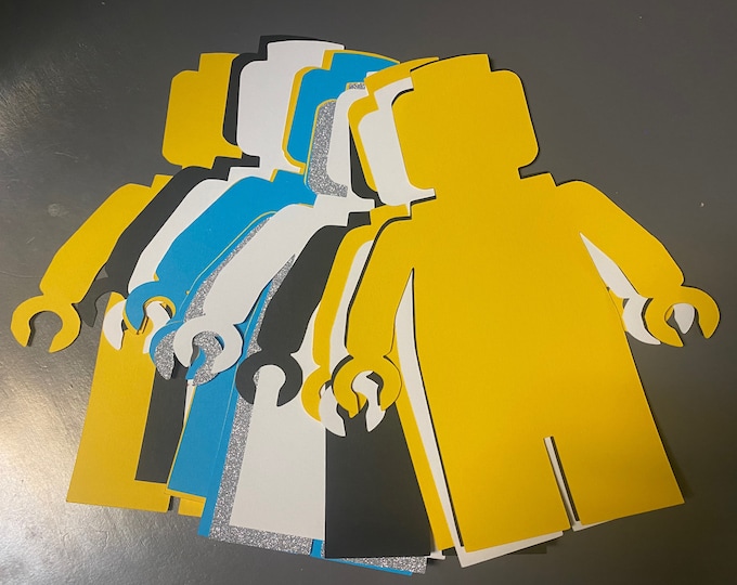 Make Your Own Block Person(10) - Etsy