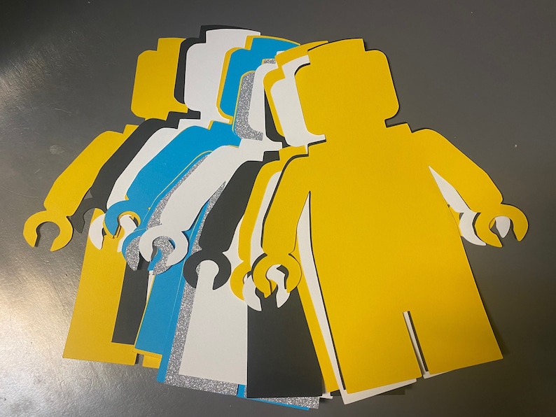 Make Your Own Block Person(10) - Etsy