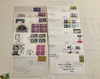 First Day Covers - Etsy