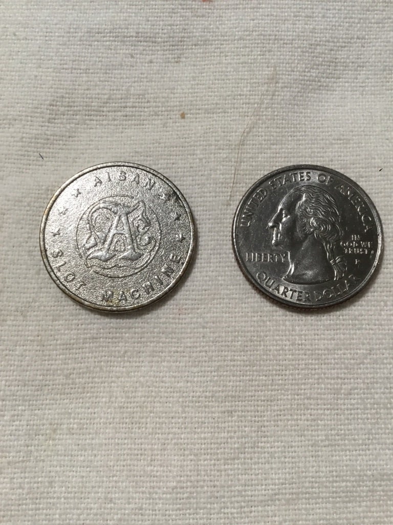 Asian Slot Machine Gaming Token | Etsy