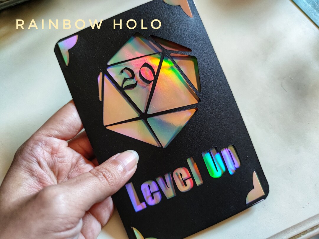 Level Up, W20 Birthday Card, Congratulations Card - Etsy