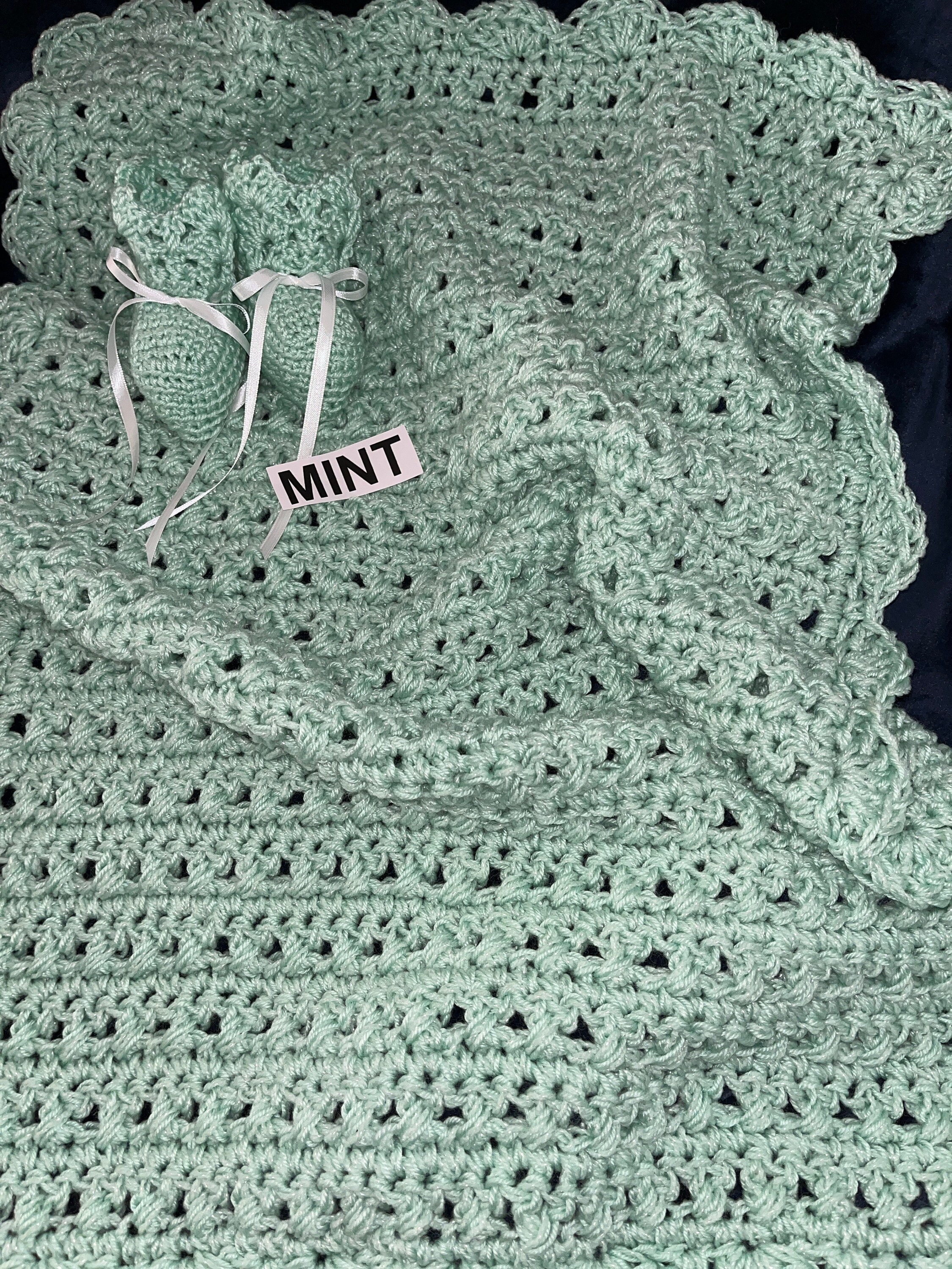 Handmade Baby Blanket Baby Blanket Crochet Baby Shower Gift - Etsy