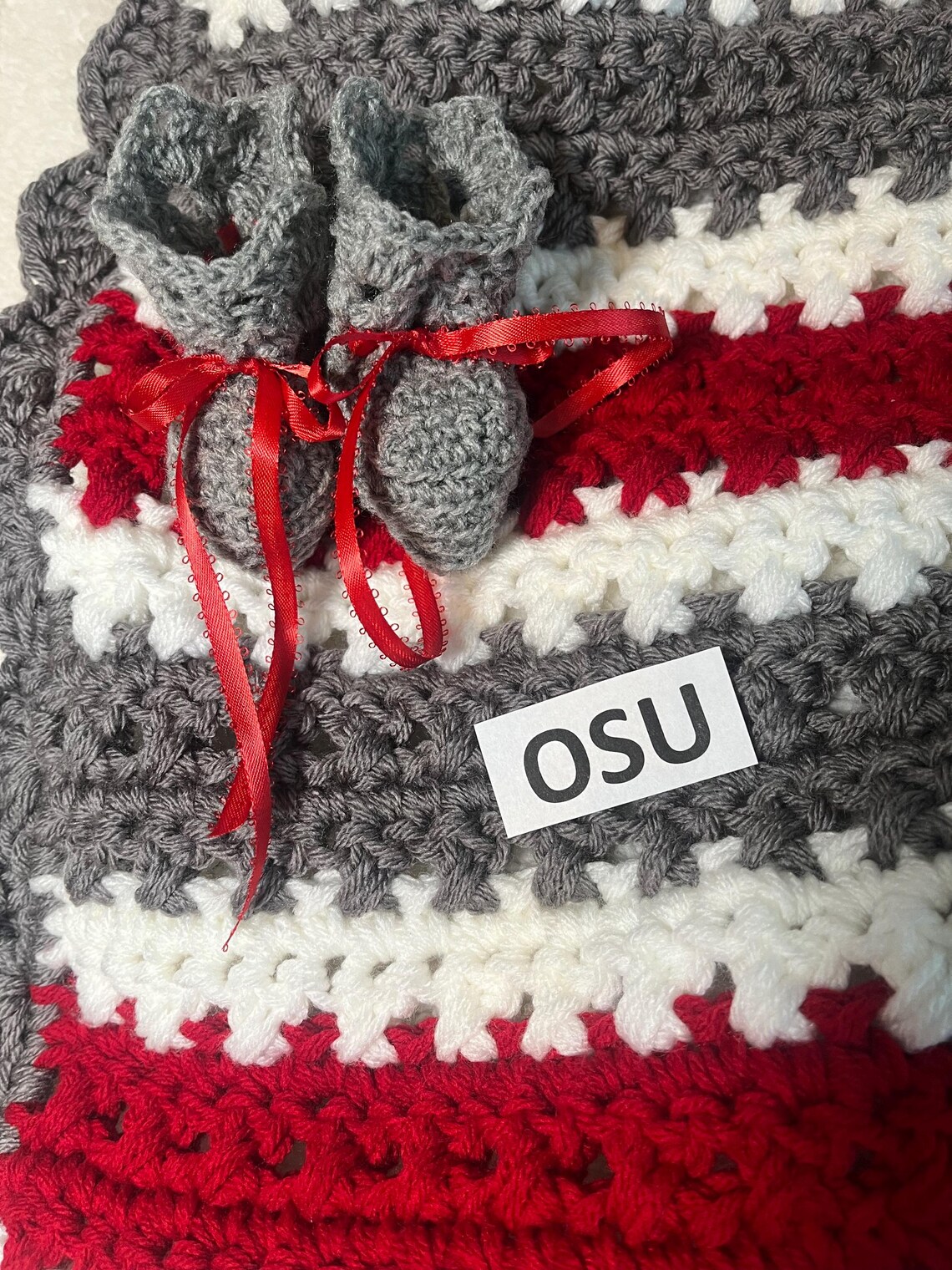 Ohio State Baby Blanket, Baby Blanket, OSU Baby, Baby Gift, Bucks Baby ...