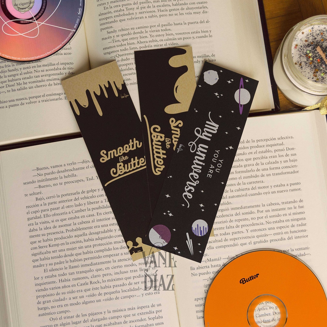 B T S | Bookmarks | Fan Art - Etsy