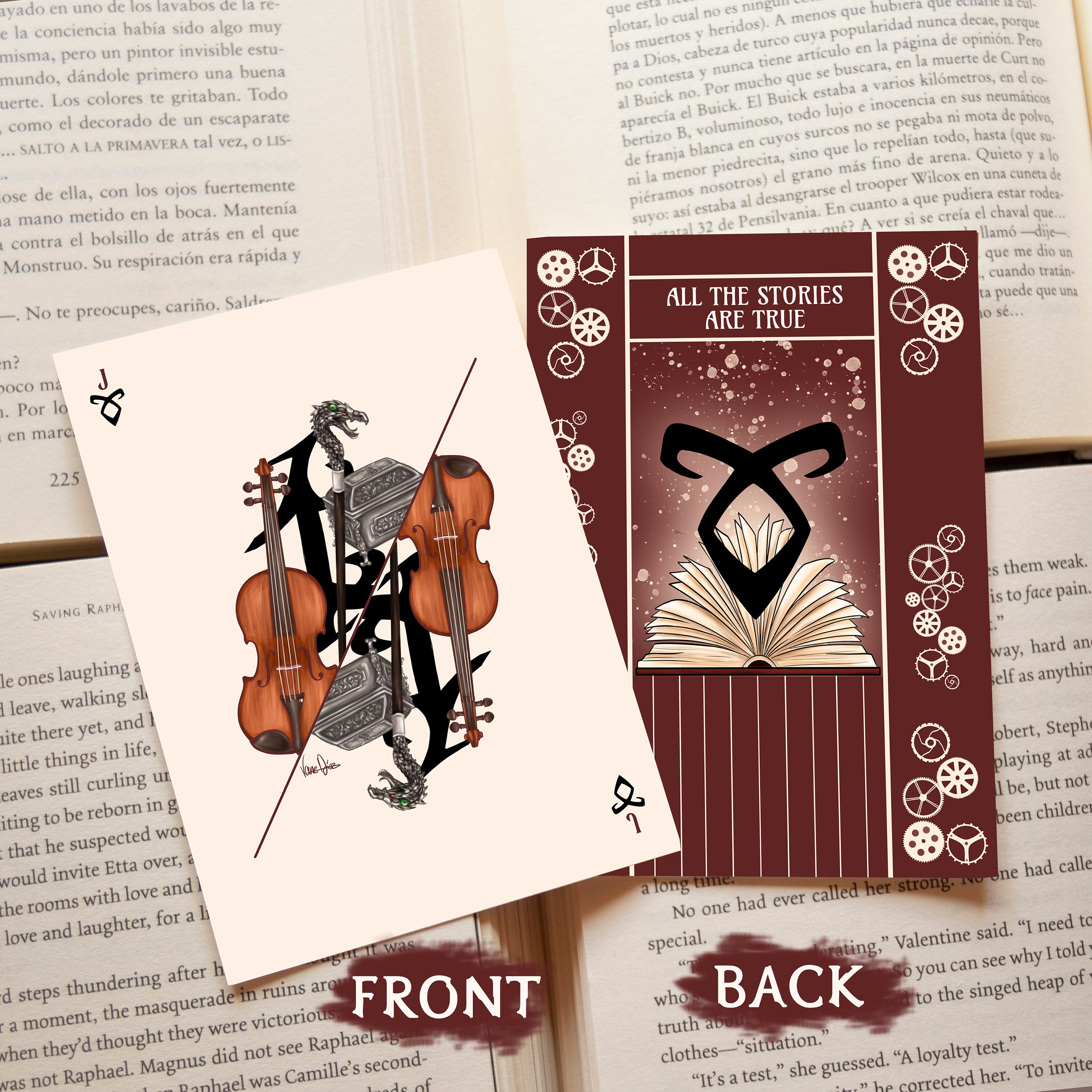 Shadowhunters TID Card Set | Etsy