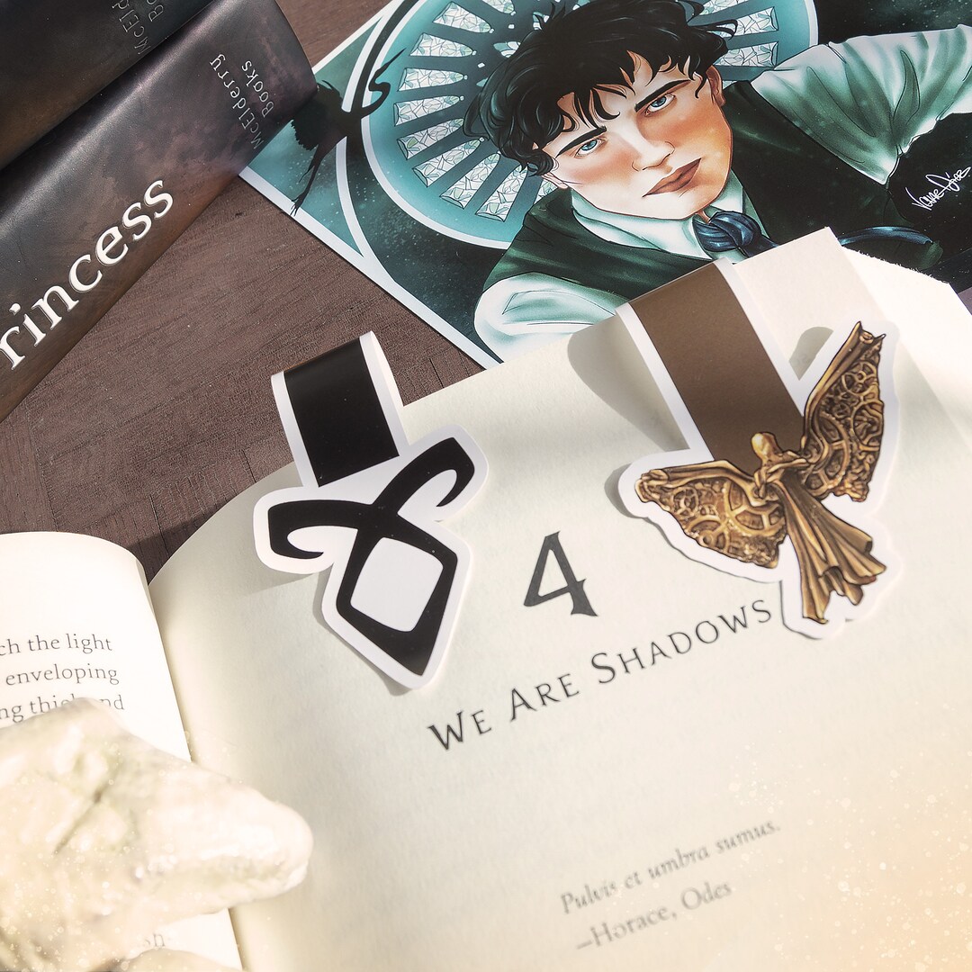 The Infernal Devices Shadowhunters Magnetic Bookmarks Silhouette ...