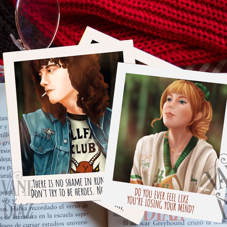 Stranger Things Eddie Munson Chrissy fan art Tirages - Etsy Canada