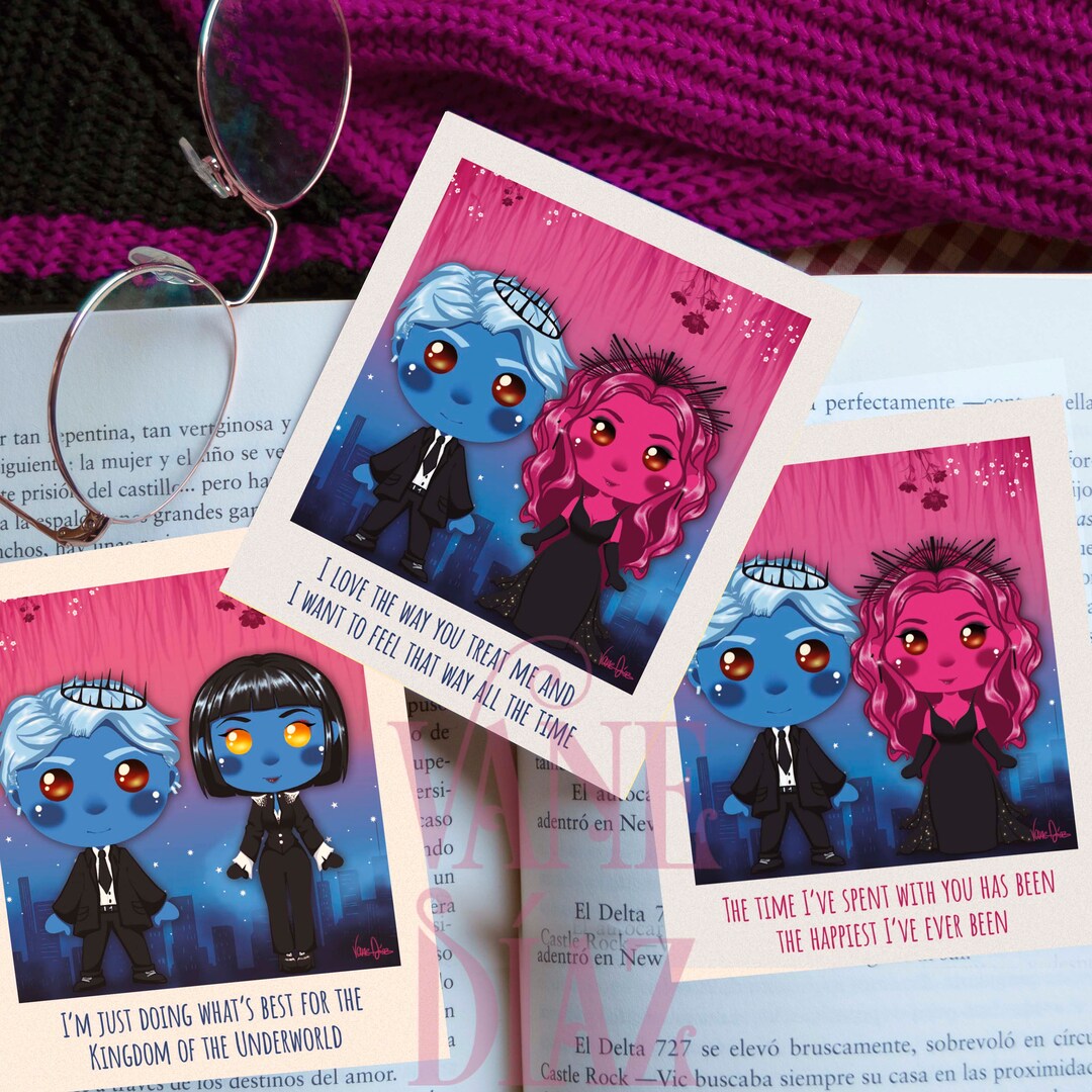 Lore Olympus | Chibis | Magnetic Bookmarks | Silhouette Bookmarks ...