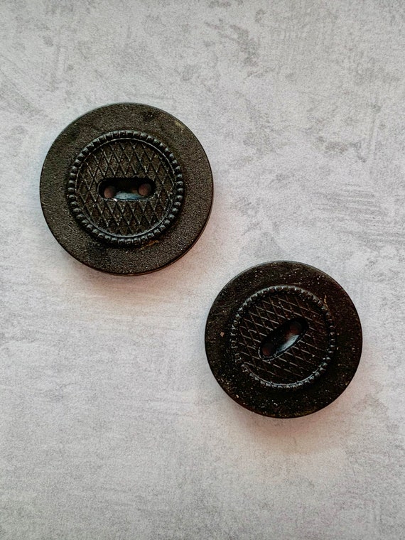 Pair of Antique Goodyear Rubber Buttons Backmark N.r.co. - Etsy