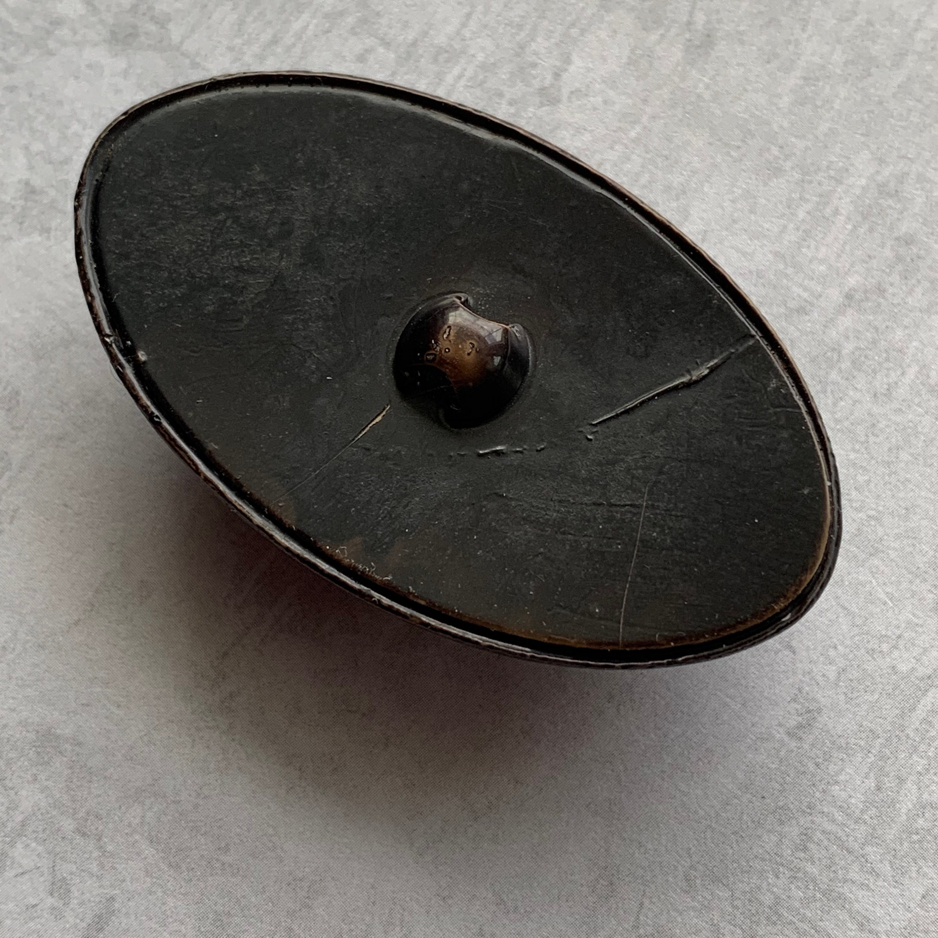 Large Vintage Football Button: Buffed Celluloid Sports Button (2 ...