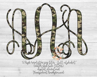 Leopard Script PNG Leopard Print Full Alphabet Digital | Etsy