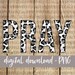 Pray Snow Leopard PNG Sublimation File Religious Digital - Etsy