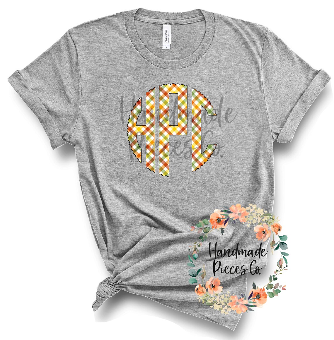 Fall Monogram Plaid Monogram Monogram PNG Full Alphabet - Etsy