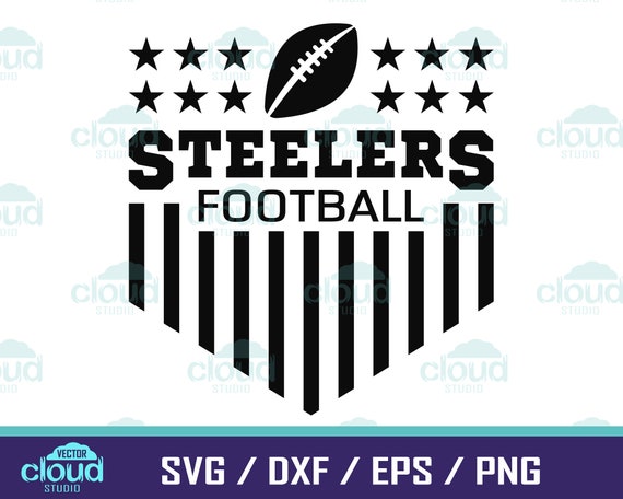 Steelers Logo Black And White Vector