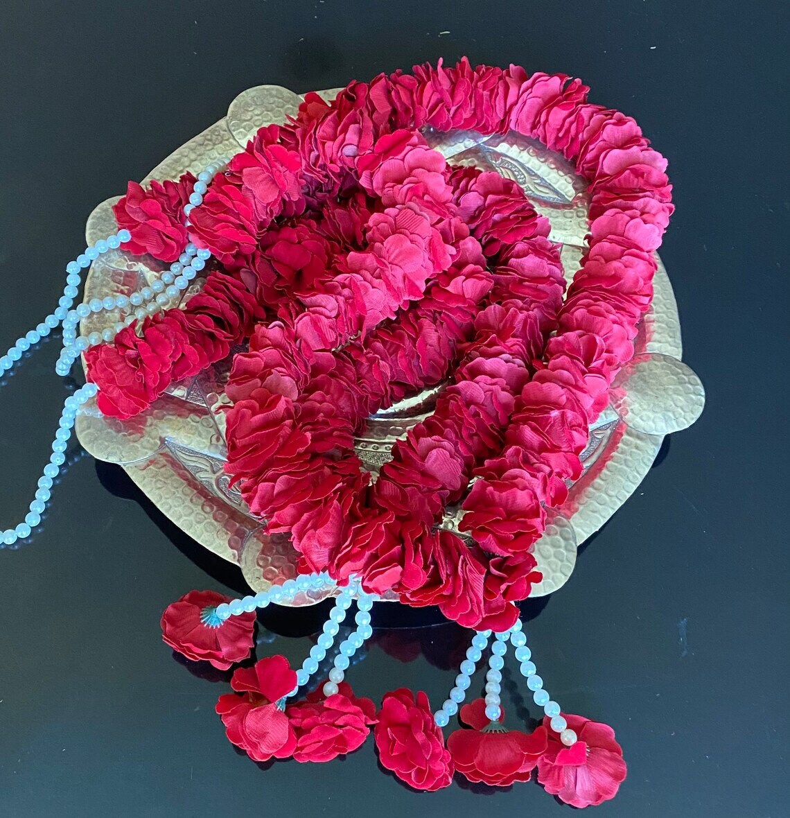 Indian Wedding Garland, Wedding Haar for Dulha Dulhan, Jaimala, Rose ...