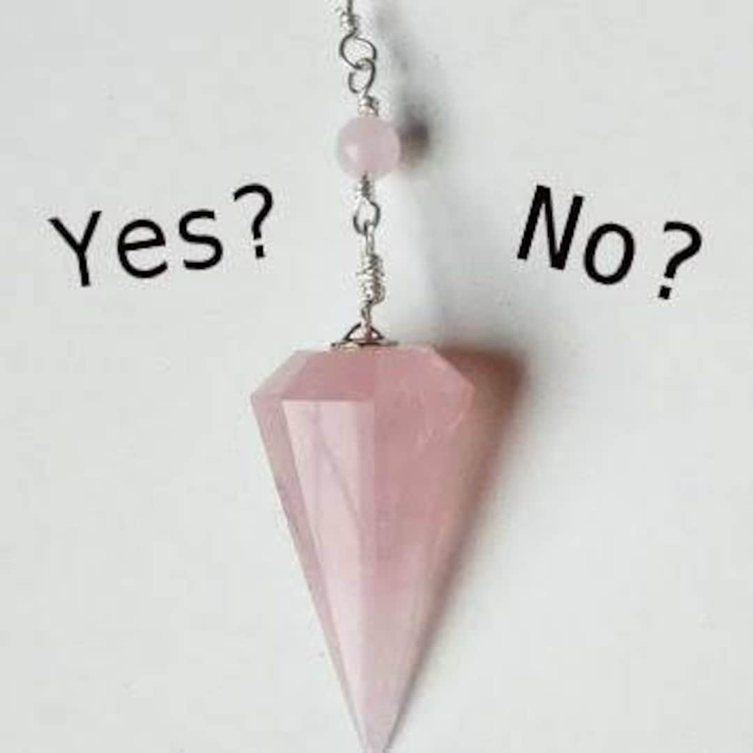 Three Yes or No Questions - Pendulum Reading - Etsy