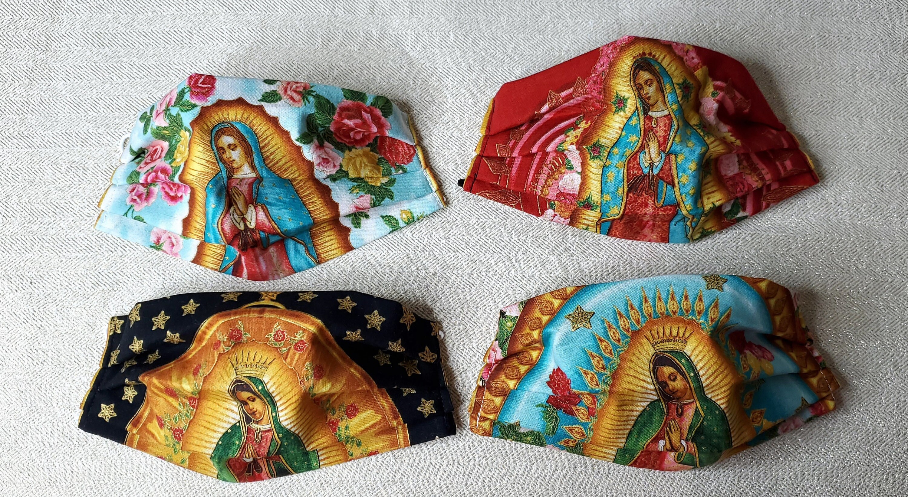 Virgin Mary Face Mask with Filter Pocket Optional Nose Wire | Etsy