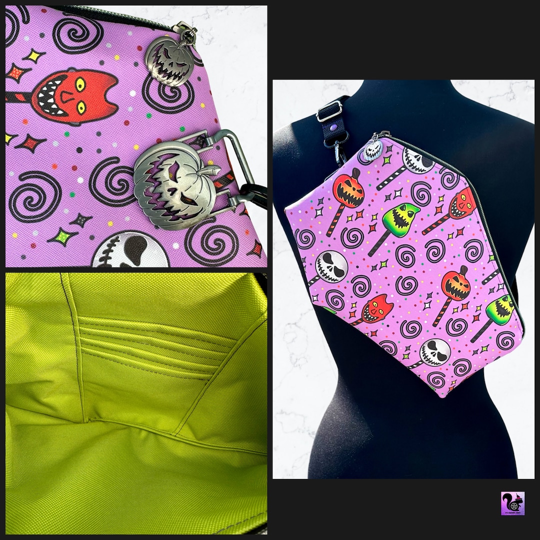 Nightmare Lollipops Drac Pack Coffin Shaped Crossbody Sling or Fanny ...