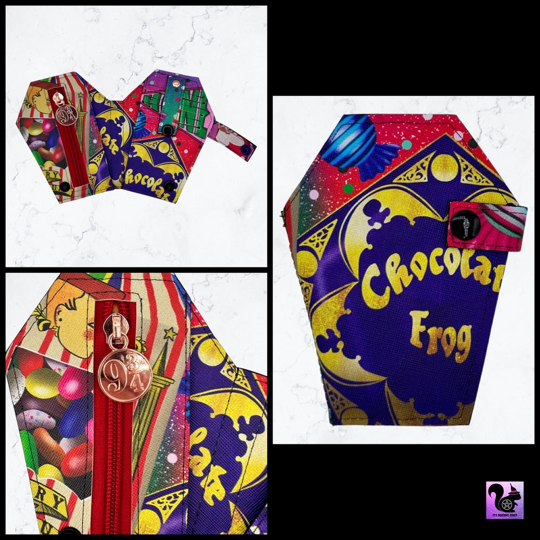 Rainbow Sweets and Pranks Pocket Size Coffin Shaped Bifold - Etsy