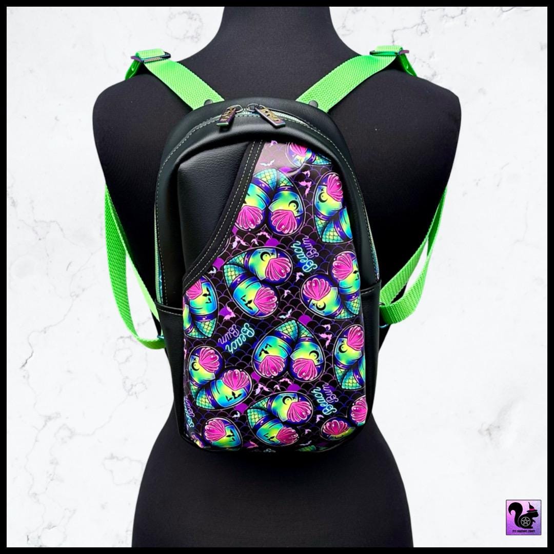 Beach Bum Ghoul Rosie Mini Backpack or Crossbody Sling Bag Purse - Etsy