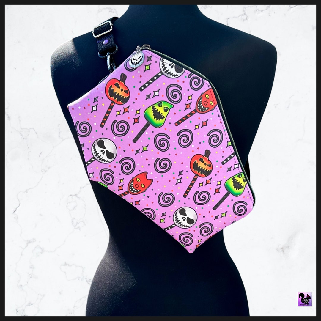 Nightmare Lollipops Drac Pack Coffin Shaped Crossbody Sling or Fanny ...