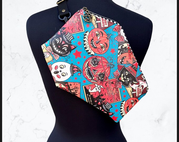 Halloween Haunts Drac Pack Crossbody Sling or Fanny Pack Bag Purse - Etsy