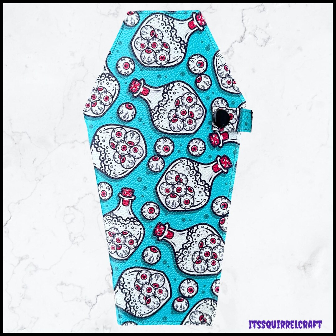 Eye Potion Coffin Shaped Bifold Wallet - Etsy