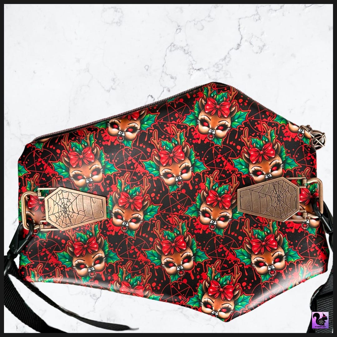 Holiday Horrors Drac Pack Crossbody Sling or Fanny Pack Bag Purse - Etsy