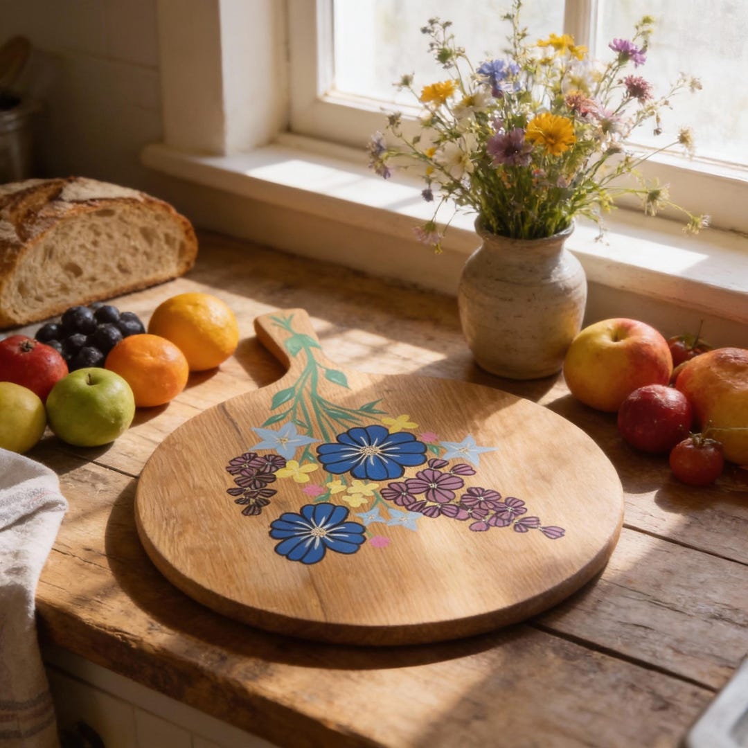 Oak Pie Board - Etsy