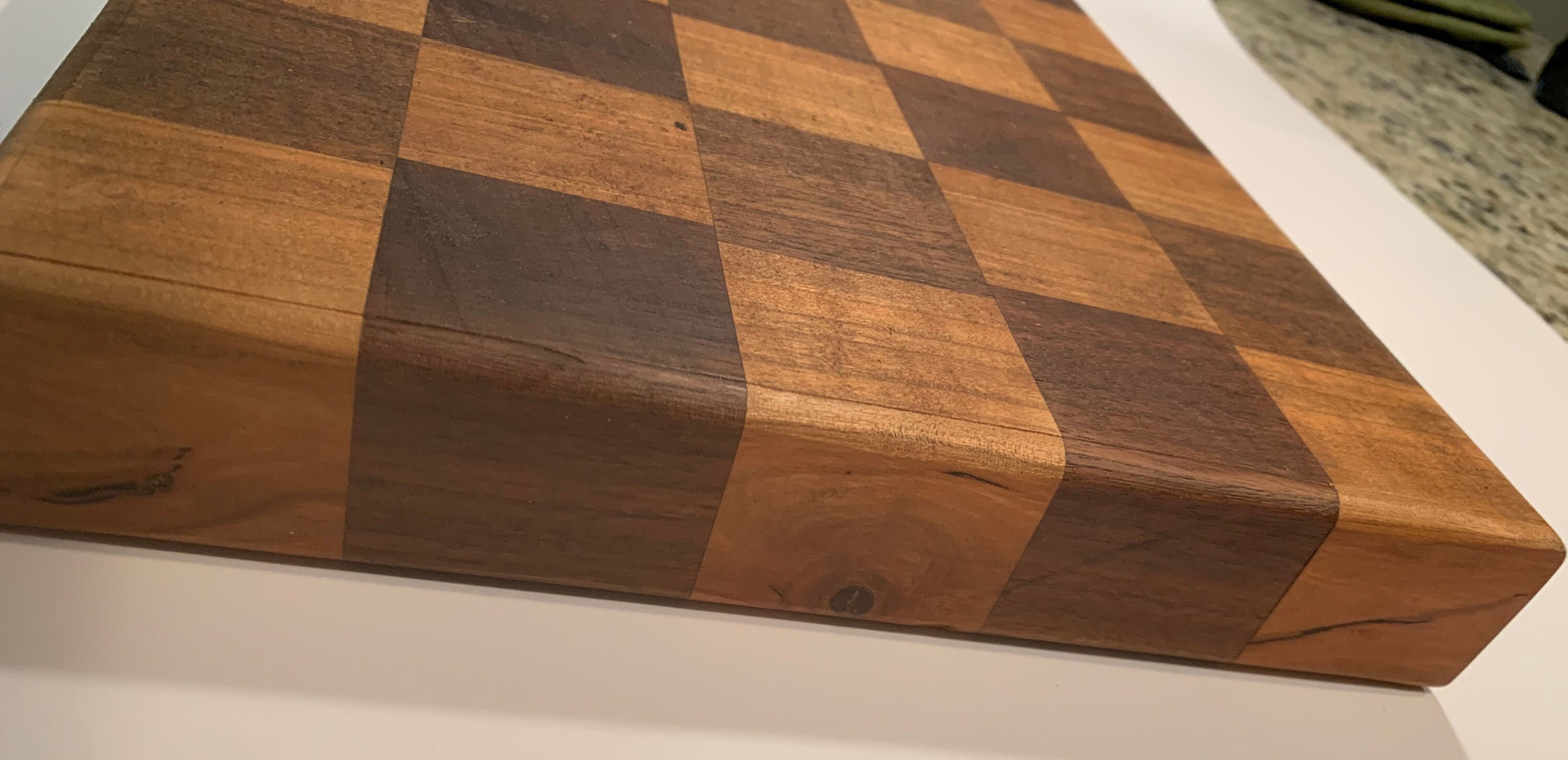 Checkerboard Cutting Board - Etsy