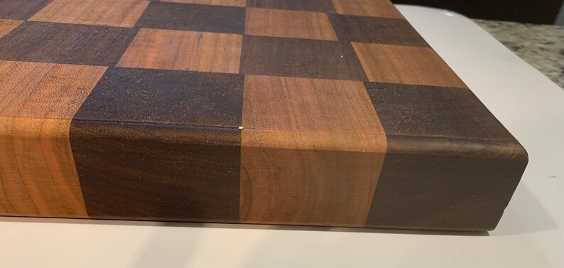 Checkerboard Cutting Board - Etsy
