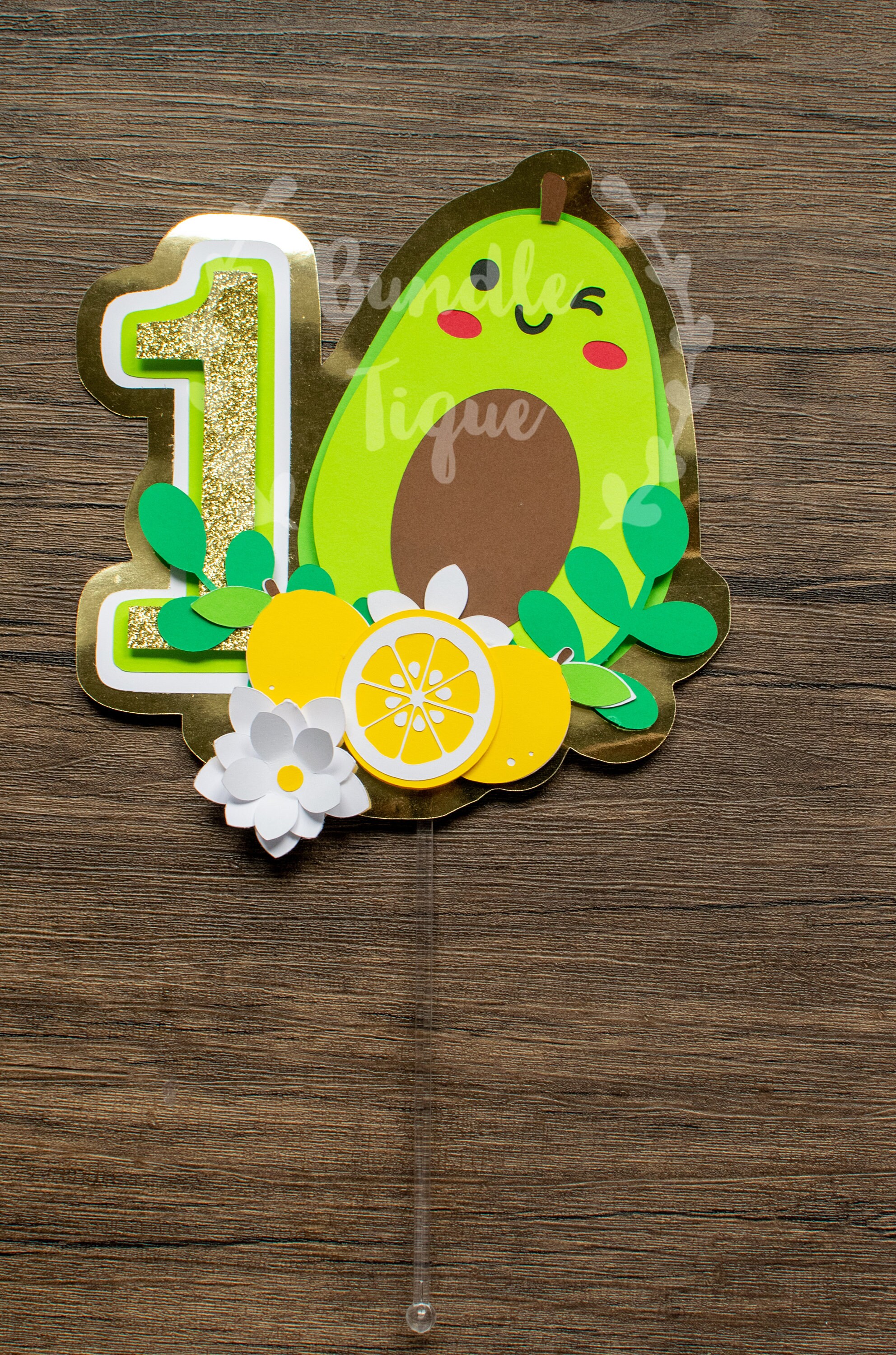 Avocado Birthday Party Bundle Custom Avocado Banner - Etsy