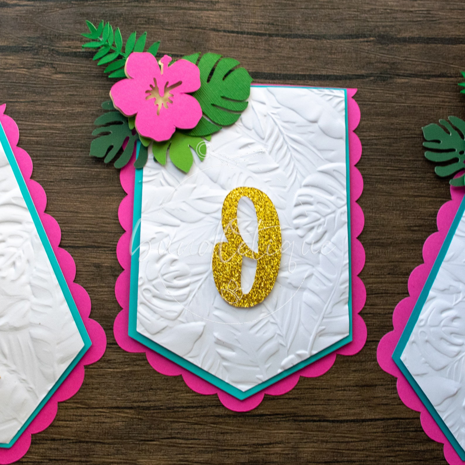 Luau Party Decorations Hawaiian Banner Aloha Theme High Chair - Etsy