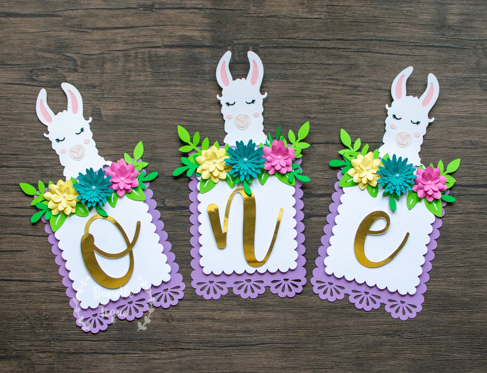 Llama Banner Fiesta Decorations Llama Birthday Party Banner - Etsy
